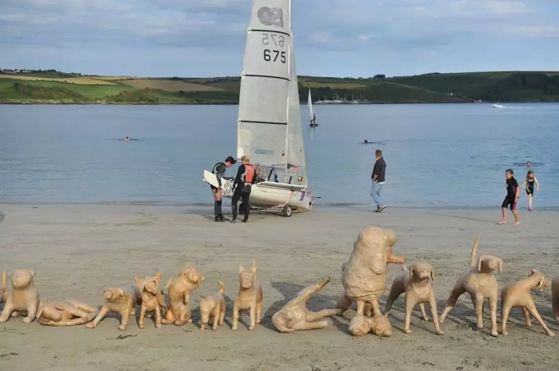 The Dog Project: 120 playful papier-mâché pooches let loose in County Cork 3278_10