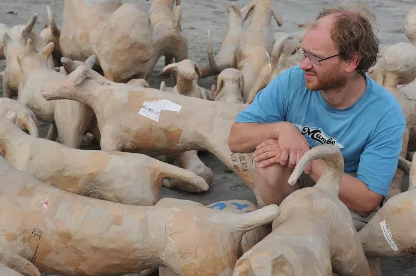 Tionscadal na Madra: 120 pooches papier-mâché spraíúil ligthe amach i gContae Chorcaí 3278_8