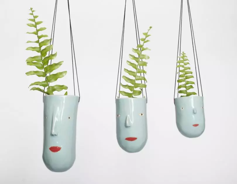 Potheads: Fun ati quirky seramiki planters nipa Rotterdam oluyaworan Rachel Olu 3345_1