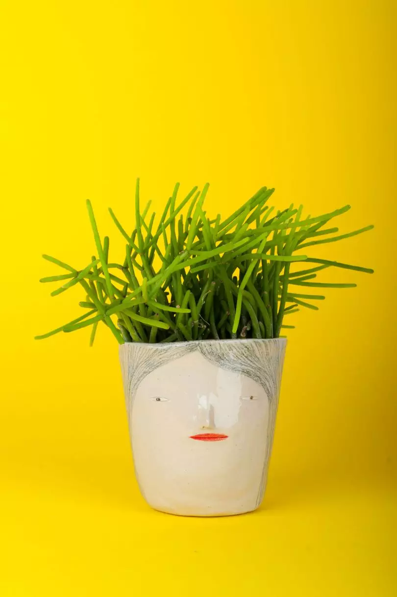 Potheads: Fun ati quirky seramiki planters nipa Rotterdam oluyaworan Rachel Olu 3345_4