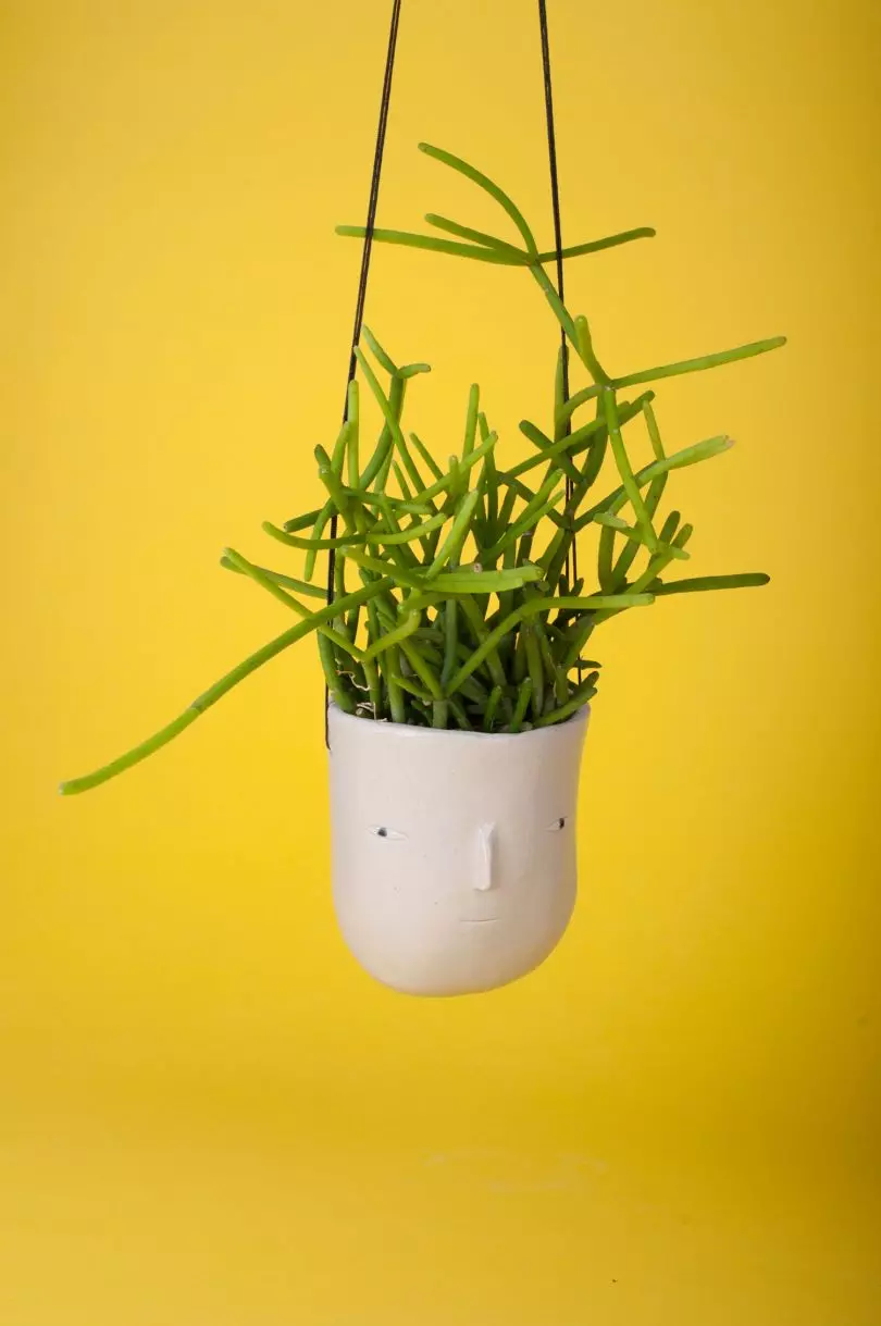 Potheads: Kev lom zem thiab quirky ceramic planters los ntawm Rotterdam illustrator Rachel Sender 3345_6