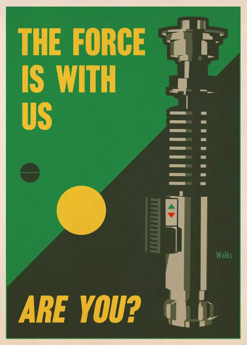 Use The Force: Classic Star Wars iconography transformed into alternative poster art 3351_3