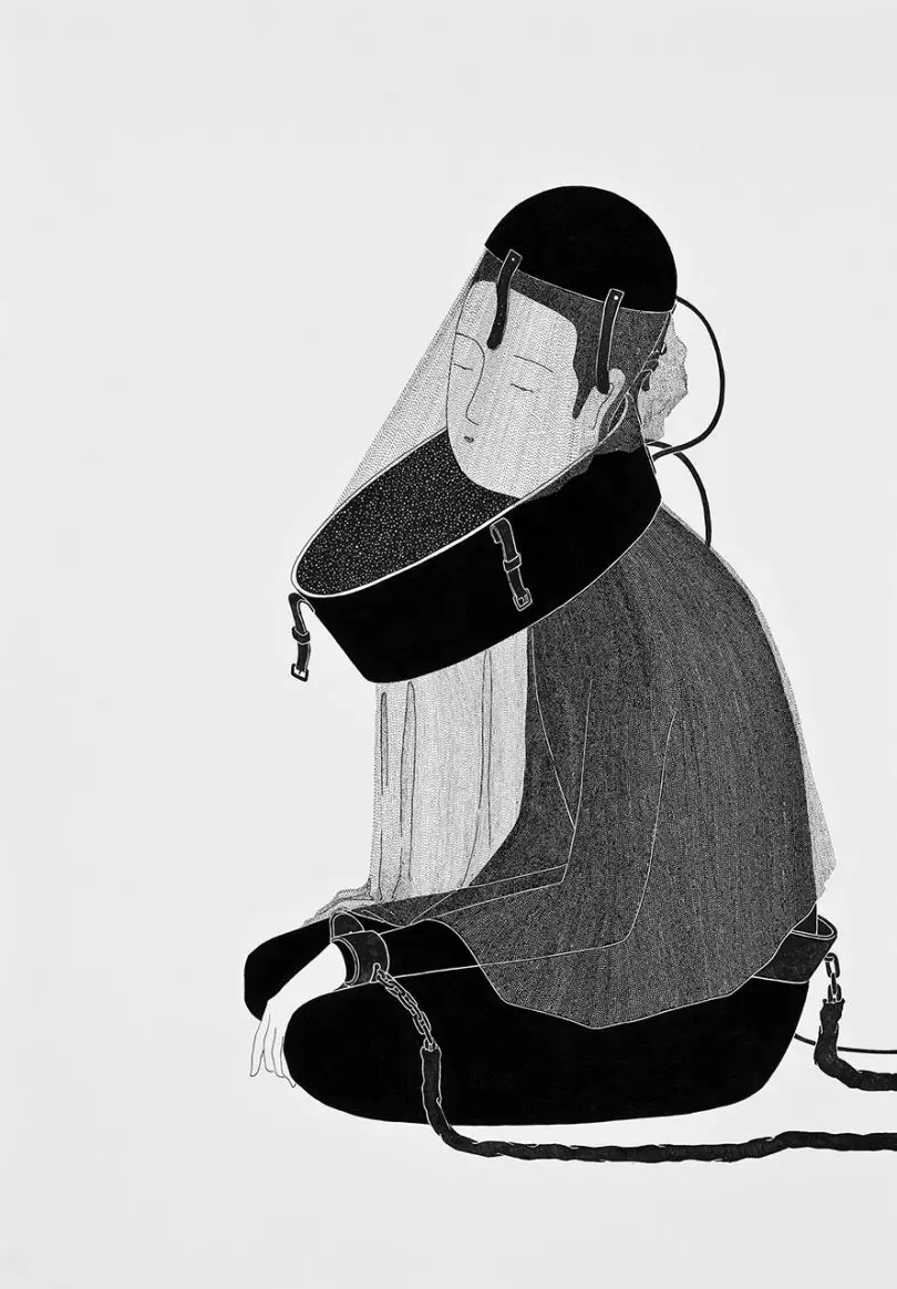 Moonassi: Melancholy illustrations react to the musings of everyday life  3366_7