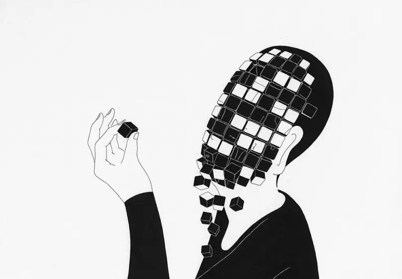 Moonassi: Melancholy illustrations react to the musings of everyday life  3366_9