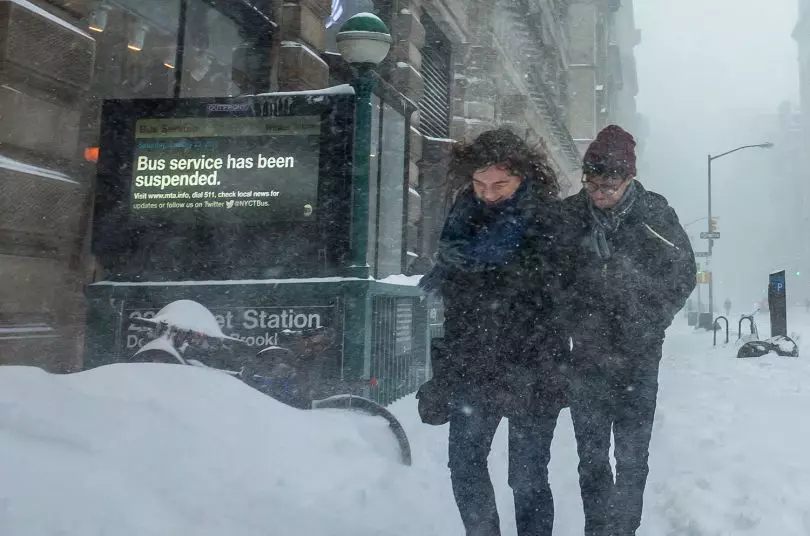 Snowmageddon: Maka sary tsara tarehy ny tanànan'i New York taorian'ny firotsahan'ny lanezy 3392_10