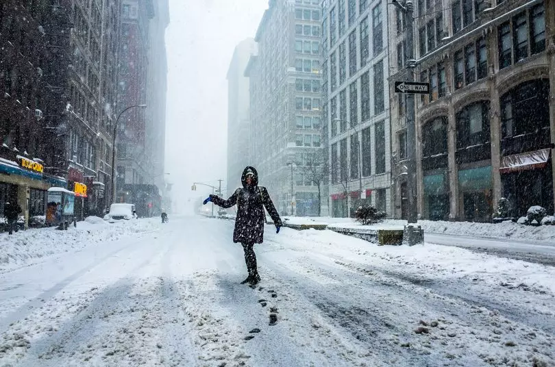 Snowmageddon: Argazkilariak ederki harrapatzen du New York hiria elurte errekorra egin ostean 3392_3