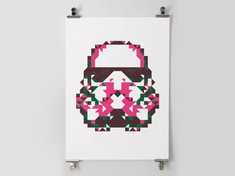 Geometric portraits iconic Star Wars cim 3470_5