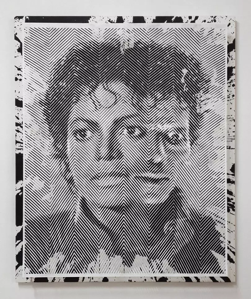 Artist hand-cuts paper to create hyperrealistic portraits of famous icons  3487_13