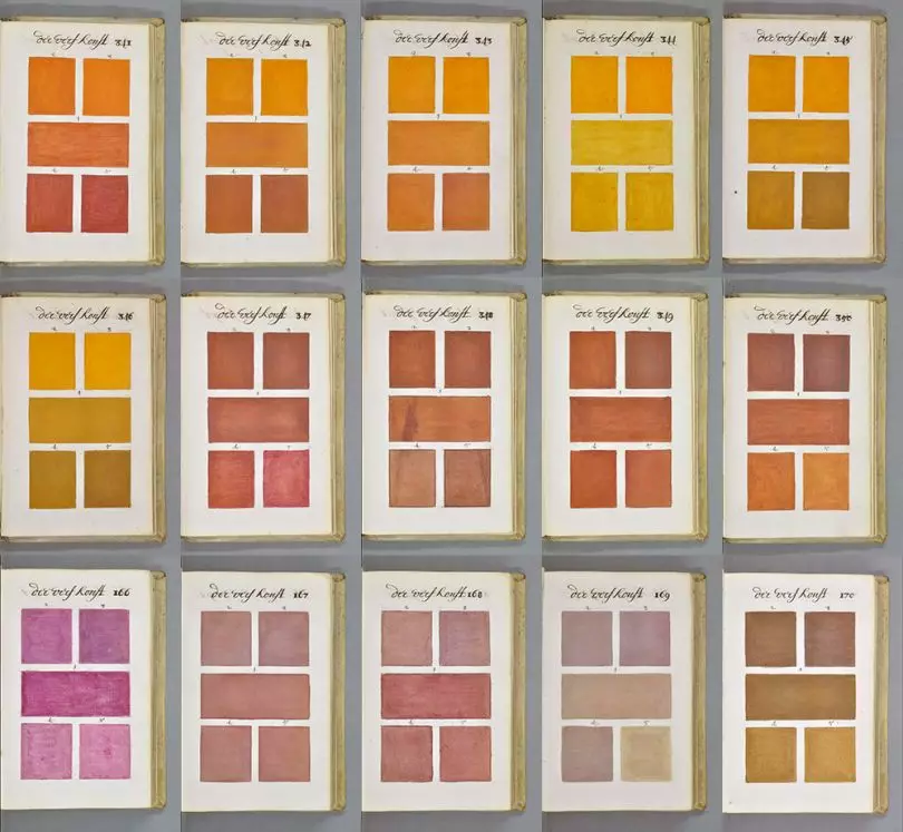 300 años antes de Pantone, un artista creó su propio índice de colores de 800 páginas 3537_2