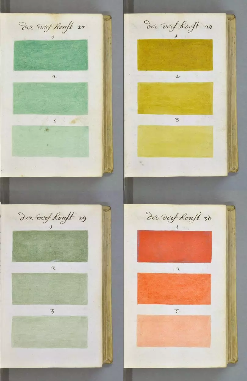 300 años antes de Pantone, un artista creó su propio índice de colores de 800 páginas 3537_4