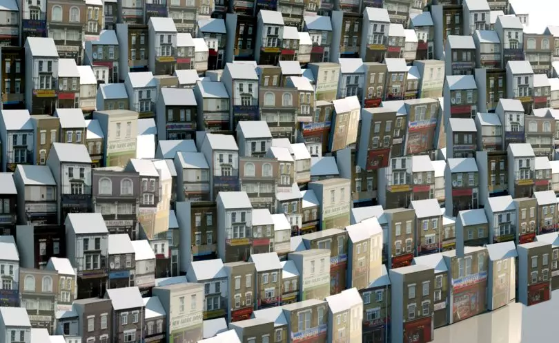 A Tower of Babel med 3 000 benporslinsbyggnader på V&A av konstnären Barnaby Barford 3546_1