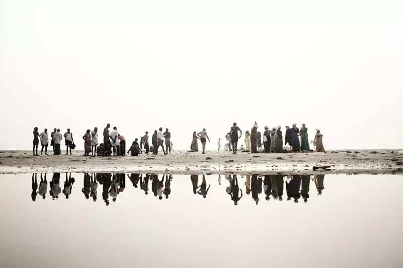 Gangas, upės mirtis, Giulio di Sturco / Getty reportažas, Italija, trumpasis sąrašas, peizažas, profesionalų konkursas, 2015 m. Sony World Photography Awards