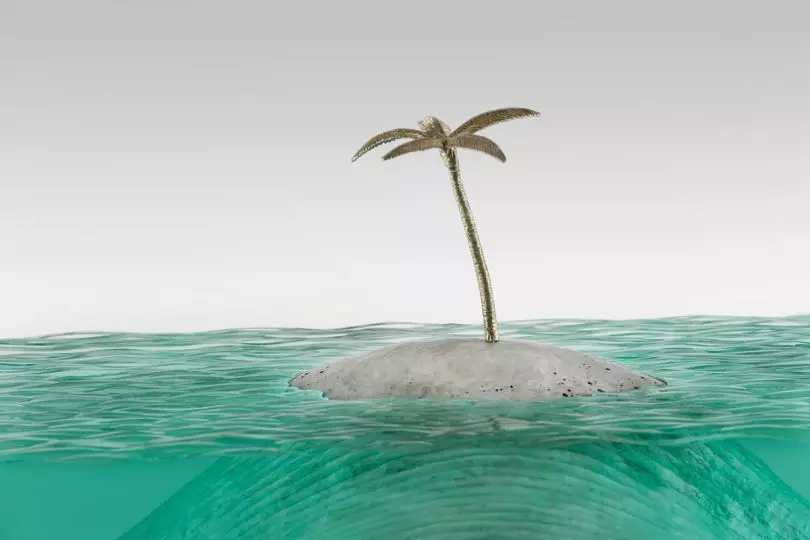 Increíbles láminas de vidrio cortadas en impresionantes escenas oceánicas en capas. 3624_5