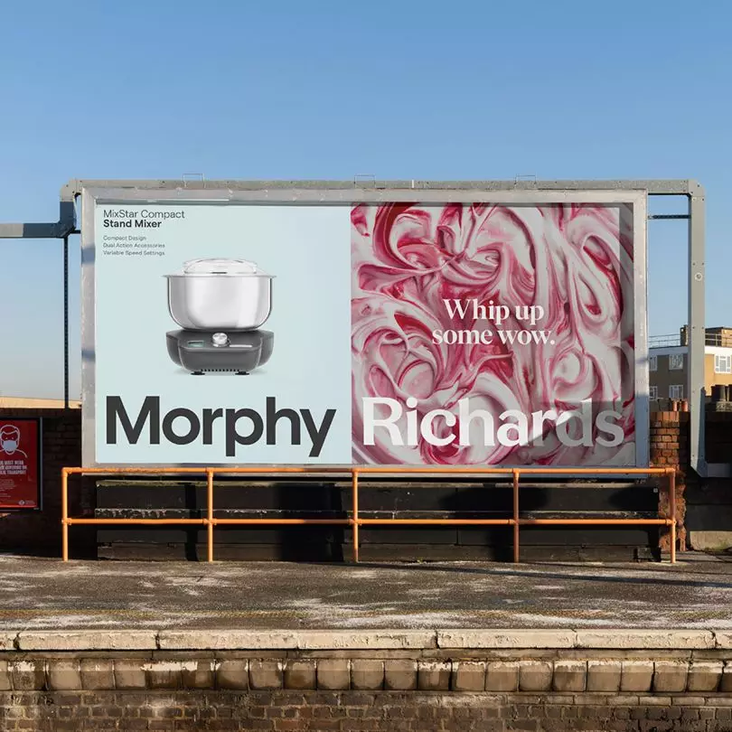 L'aggiornamento del marchio di Otherway per Morphy Richards celebra la 