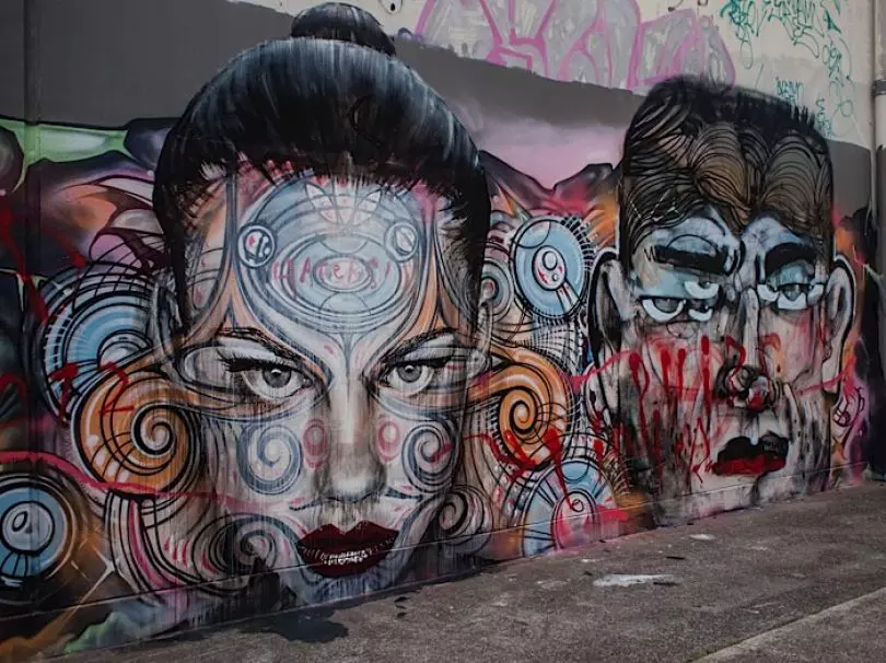 Уличниот уметник Роне и неговите гламурозни жени 3756_6