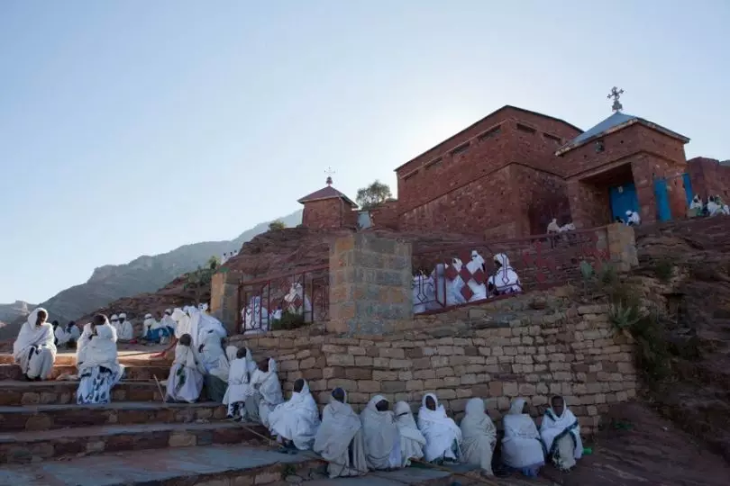 Kev cai dab qhuas pilgrimage rau Lalibela los ntawm Alan Gignoux 3791_9