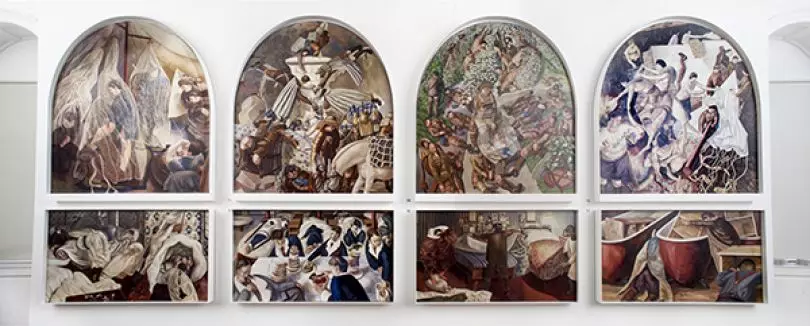 Stanley Spencer: Jannada ku jirta Jahannamada Dagaalka ee Somerset House 3833_10