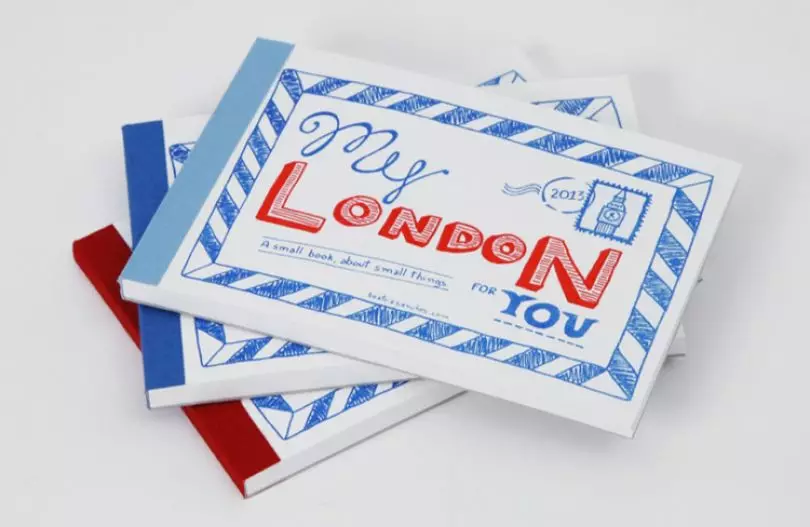 Ang My London For You ay isang handmade na may larawang postal guide ng lungsod 3838_1