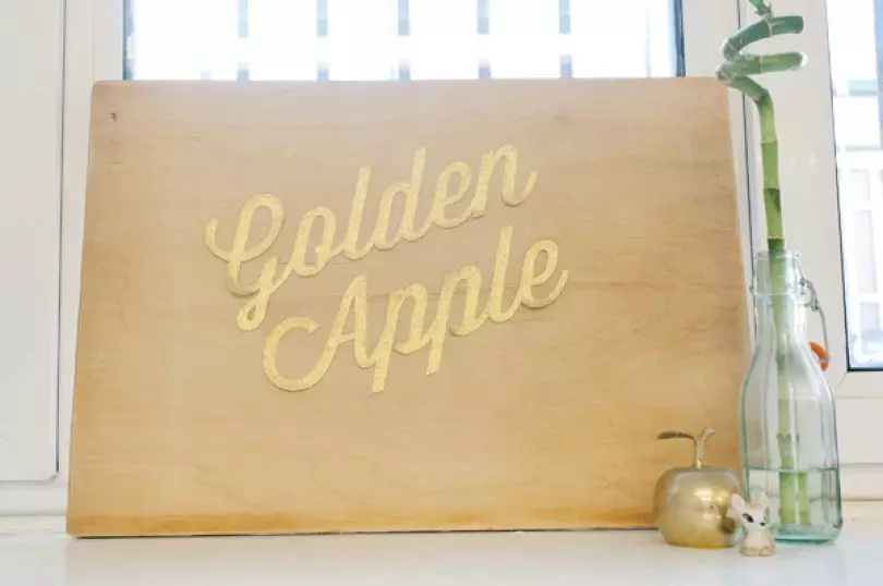 Aaye ọfiisi ti o wuyi fun Leah Spicer ti Awọn apẹrẹ Apple Golden, Leicester 3904_2