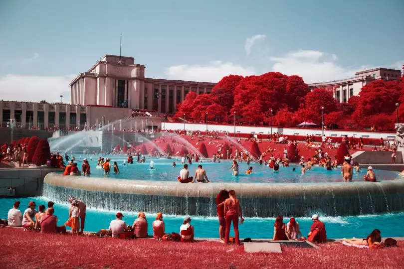 From the series, Infra: Blue, White, Red © Pierre-Louis Ferrer