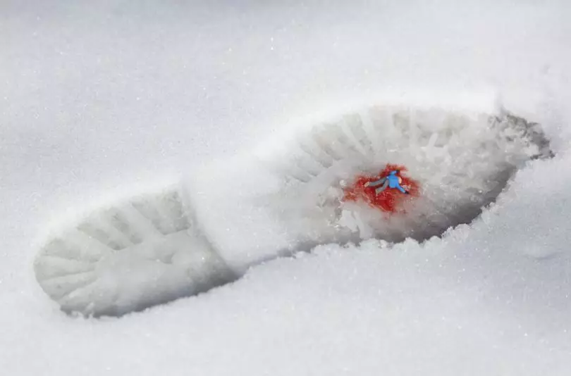 Un village modèle mondial avec des personnages miniatures à vos pieds, capturés par une caméra 4036_10