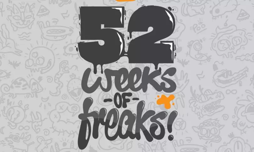 52 Weeks of Freaks: Illustrator si kladie za úlohu nakresliť každý týždeň jednu postavu po dobu jedného roka 4039_6