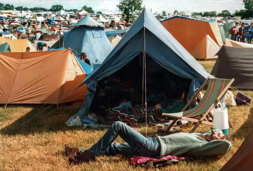 Glastonbury 1987 -valokuvaaja John Novis