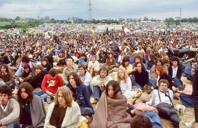 Kredi fotograf Glastonbury 1979 Dave Walkling