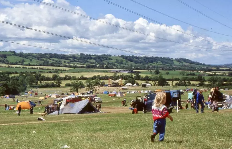 Glastonbury 1979 fotograaf tegoed Dave Walkling