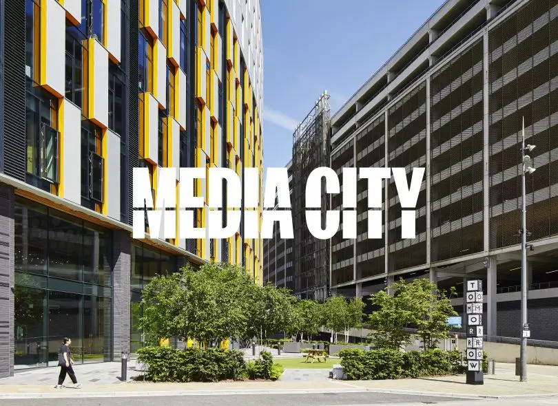 Modern Designers helpt MediaCity een decennium van succes te markeren met 'optimistische' identiteit 4210_2