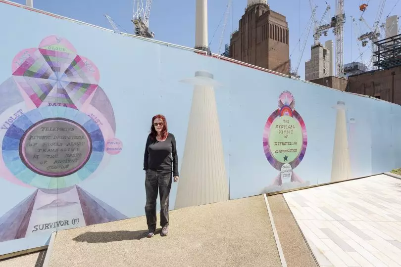 Ang higanteng mural ni Suzanne Treister sa Battersea Power Station upang ipagdiwang ang Art Night 4288_4