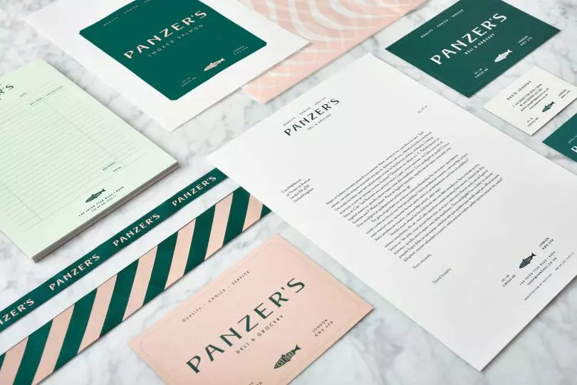 Seo athnuachan branda nua-aimseartha subtle Design do Panzer's Deli & Grocery 4289_1