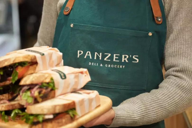 Aqui, a sutil e moderna atualização da marca da Panzer's Deli & Grocery 4289_10