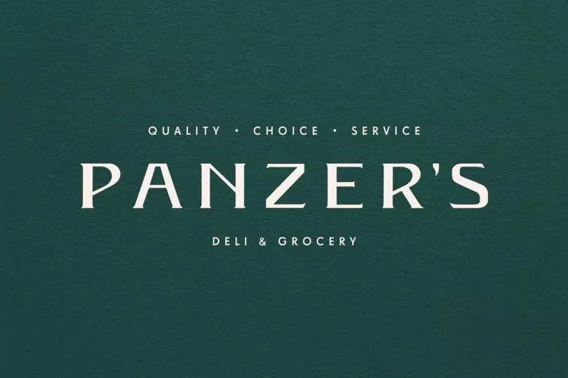 Мұнда Panzer's Deli & Grocery үшін дизайнның нәзік, заманауи бренд жаңартуы 4289_13