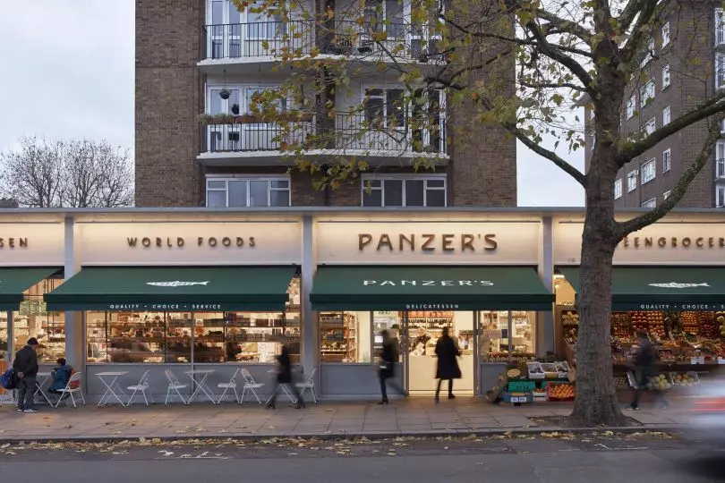 Le rafraîchissement subtil et moderne de la marque Here Design pour Panzer's Deli & Grocery 4289_4