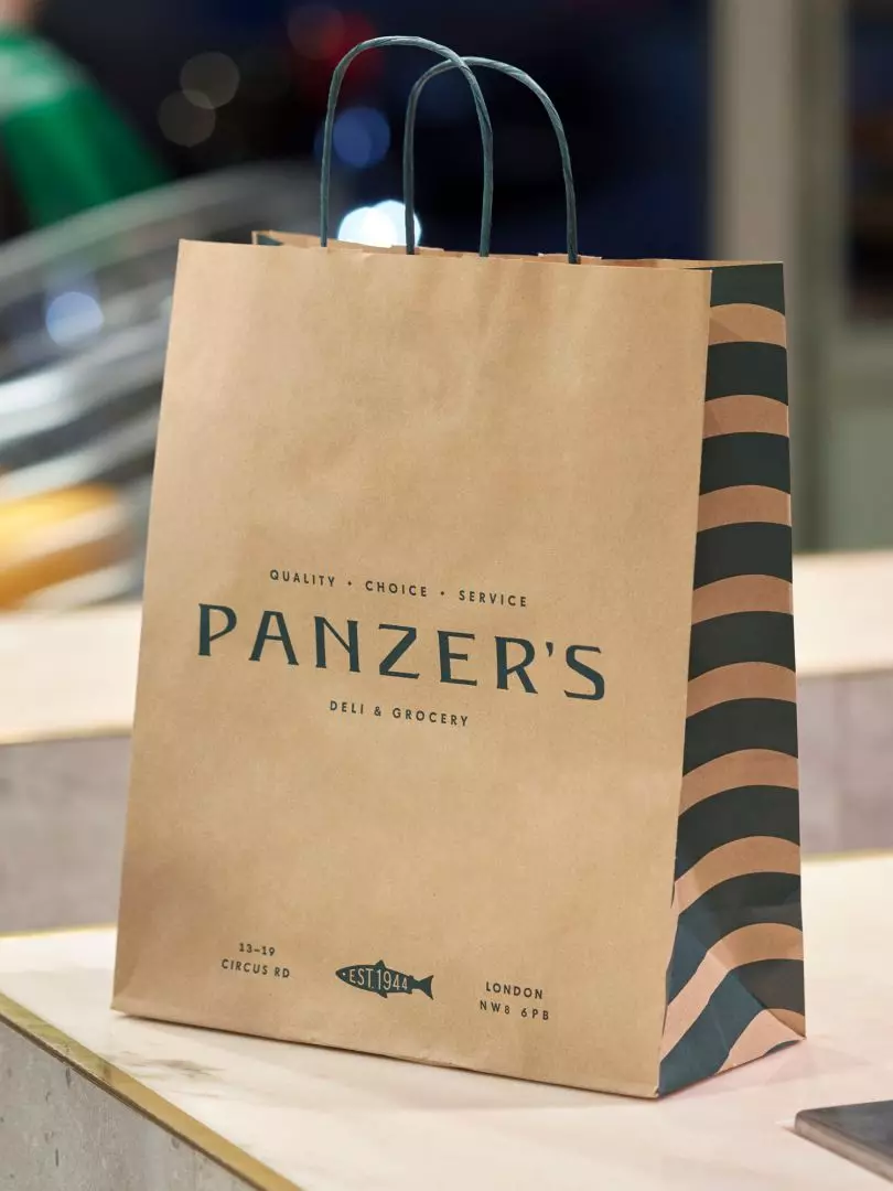 Panzer's Deli & Grocery အတွက် Design ၏ သိမ်မွေ့ပြီး ခေတ်မီသော အမှတ်တံဆိပ် ပြန်လည်ဆန်းသစ်မှု 4289_6