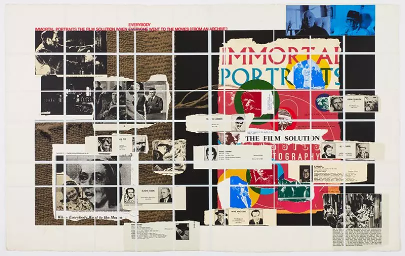 R.B. Kitaj Immortal Portraits, 1972 screentryck med tillstånd från Marlborough Fine Art