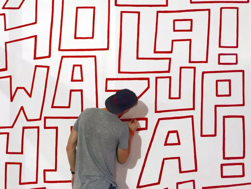 Timothy Goodman's new playful-painted typographic murals yaTimothy Goodman 4315_3