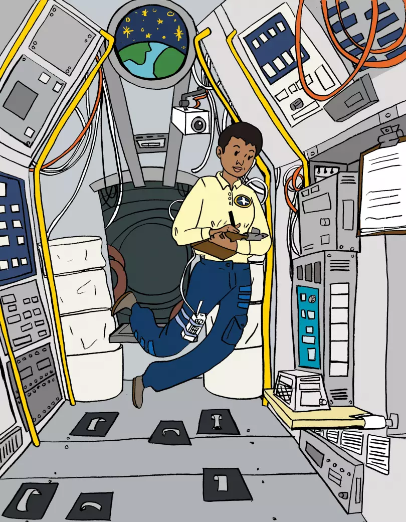 Mae Jemison ពីសៀវភៅ A Black Woman Did That