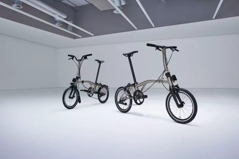 T 라인 소개: Brompton, 사상 가장 가벼운 접이식 자전거 출시