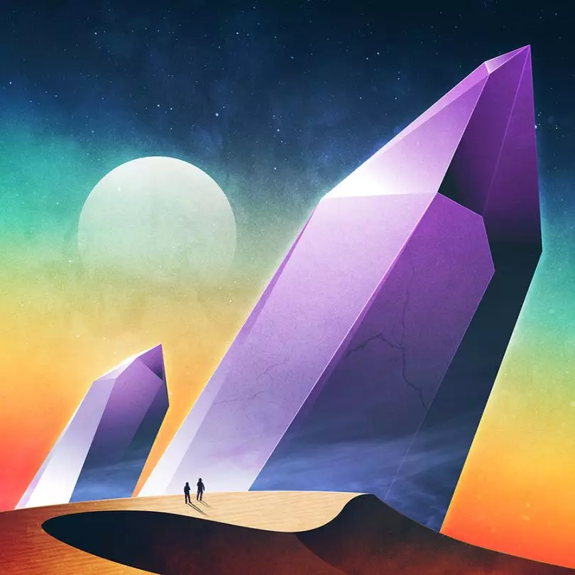 NeoWave: Abstract landscapes and giant monuments inspired by science fiction 4445_3