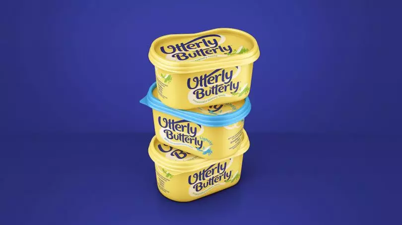 BrandOpus Utterly Butterly සඳහා 'සෙල්ලක්කාර' rebrand නිර්මාණය කරයි 4531_2