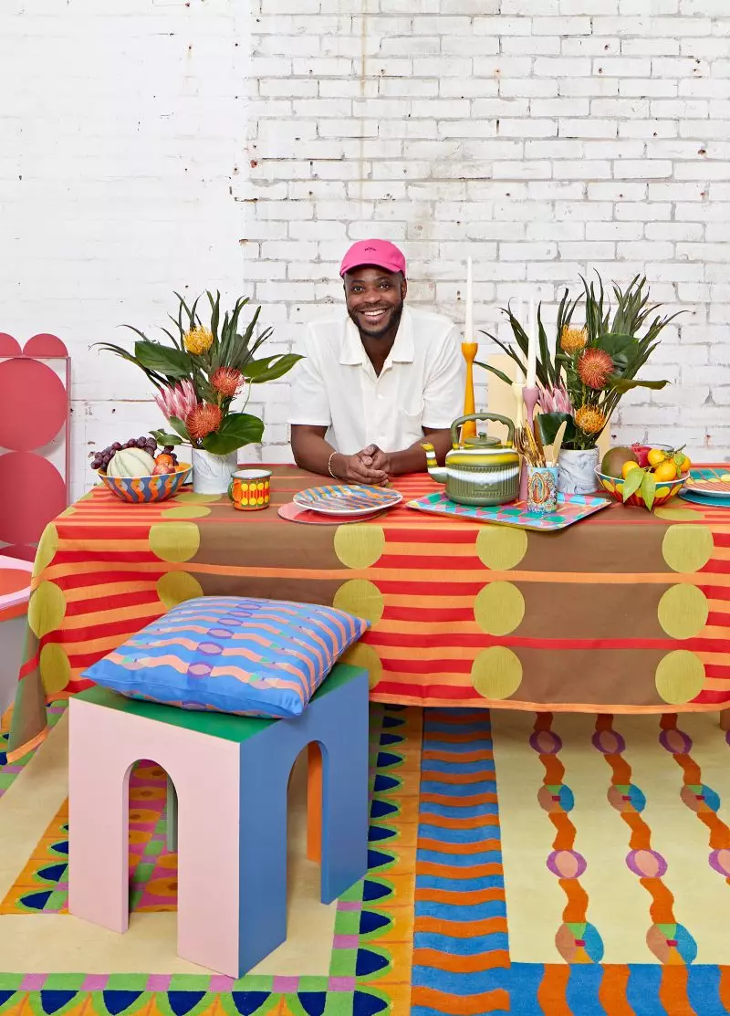 Yinka Ilori anounza mufaro unodiwa zvakanyanya nekutanga kweyekutanga homeware range