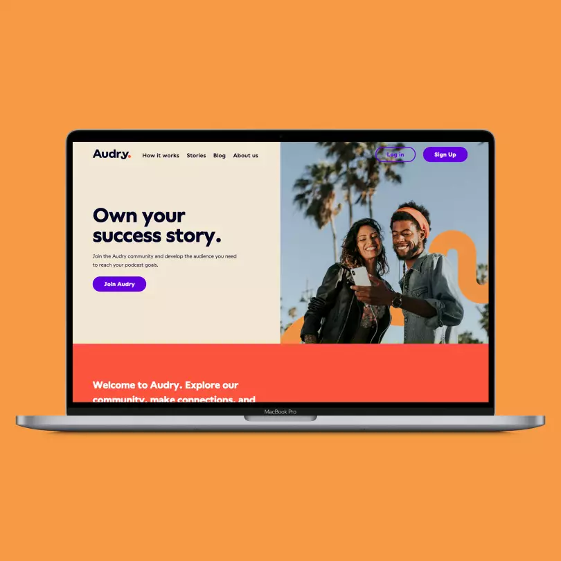 ポッドキャスター向けのプラットフォームであるAudryのStudioSkulpturの「コミュニティファースト」アイデンティティ 4569_5