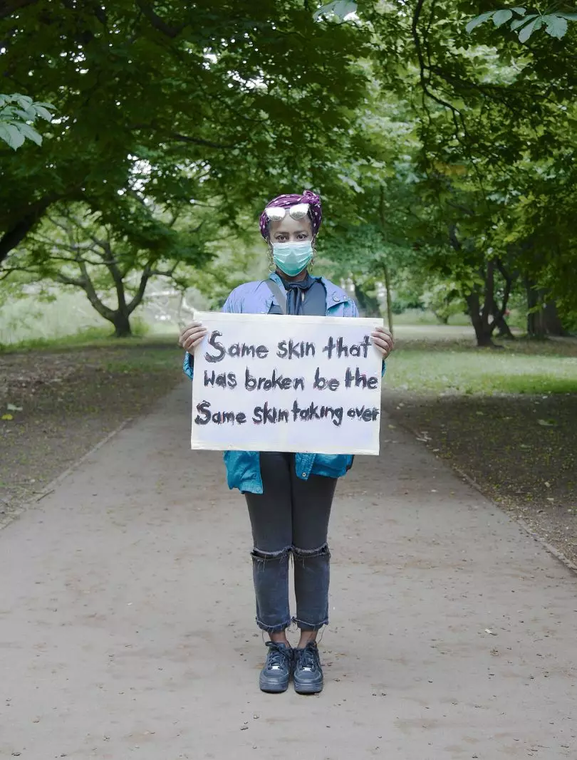 Cardiff'in Black Lives Matter protestosunu yansıtmak 4587_3