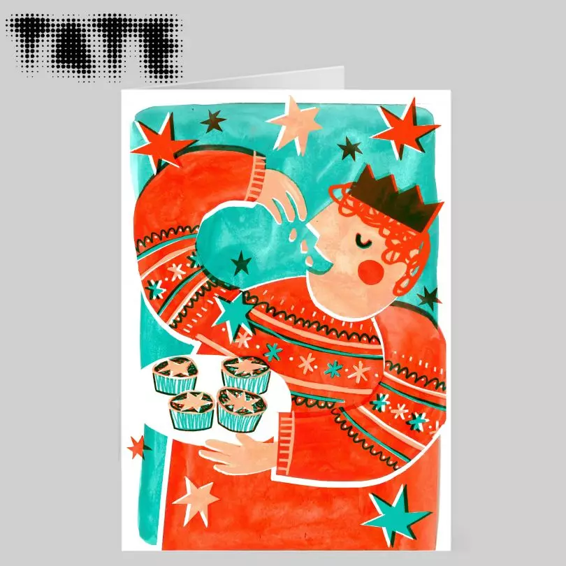 Juara UAL x Tate Christmas card 2021