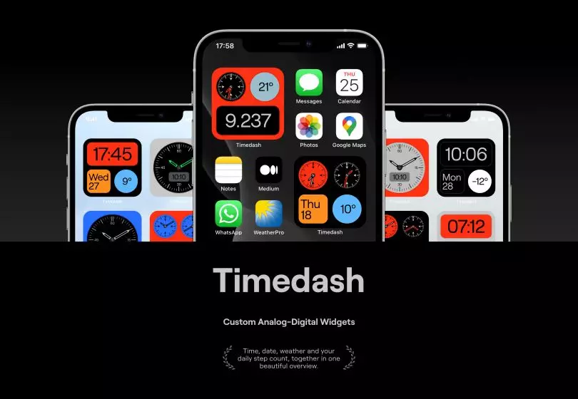 Amsterdam studio TIN lanserer Timedash, en app som nikker til analog-digitale klokker fra 1970-tallet 4724_2