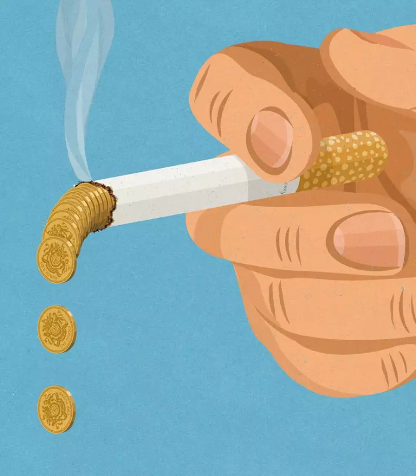 O custo de fumar © John Holcroft