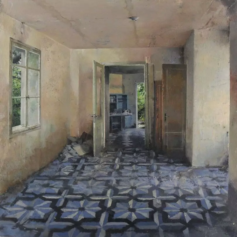 Assombrosas pinturas fotorrealistas de edifícios abandonados por Matteo Massagrande 4728_5