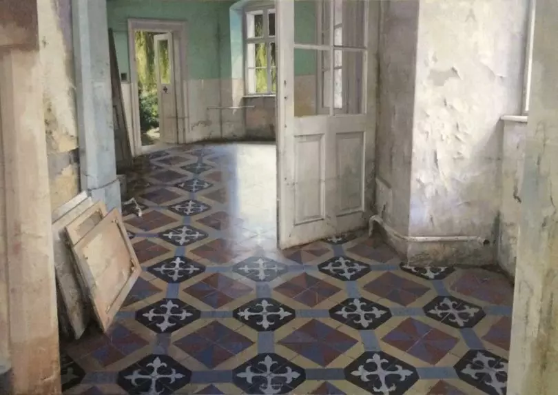 Assombrosas pinturas fotorrealistas de edifícios abandonados por Matteo Massagrande 4728_7